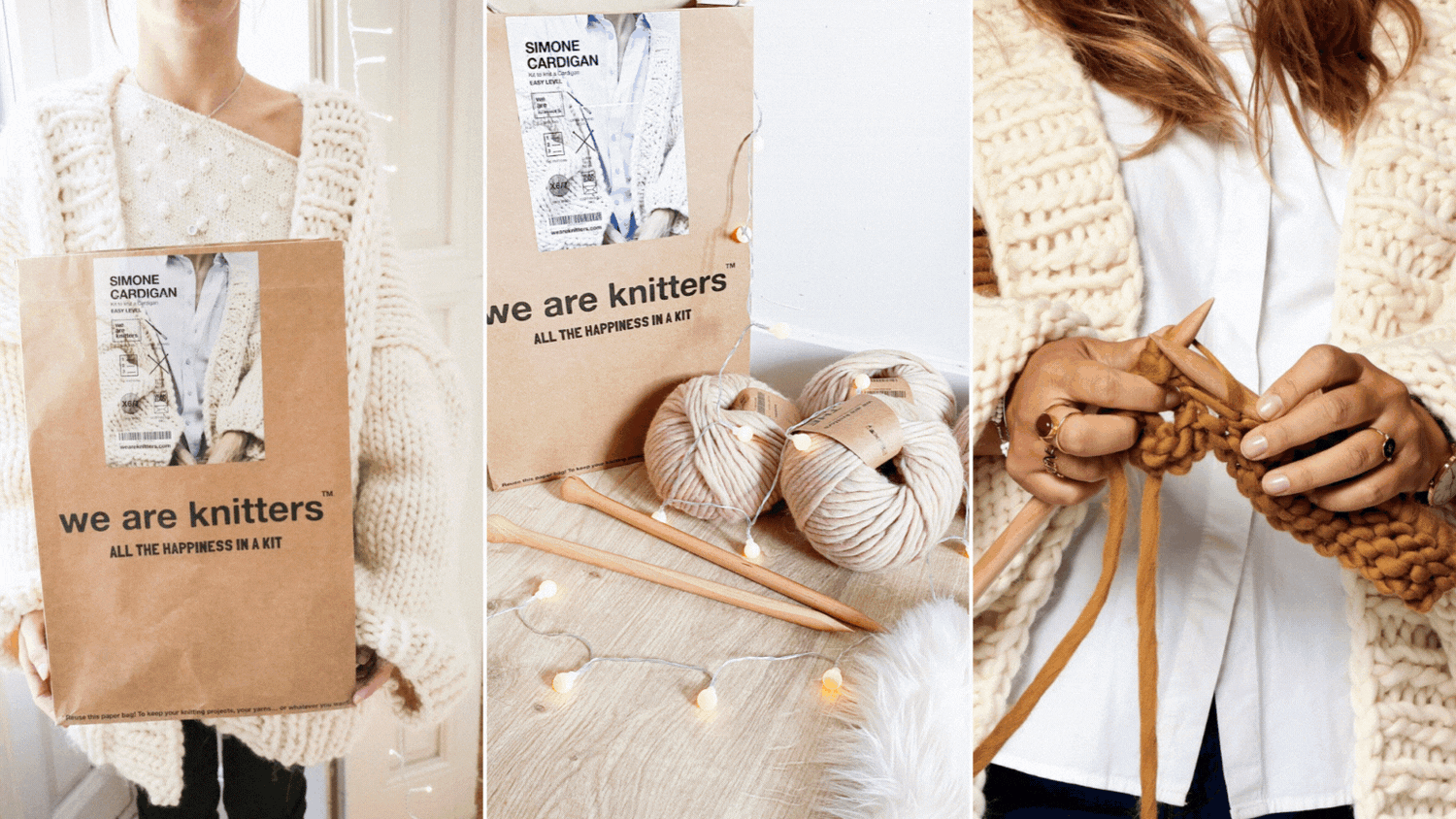 We Are Knitters: craft your joy with yarn and easy and advanced patter