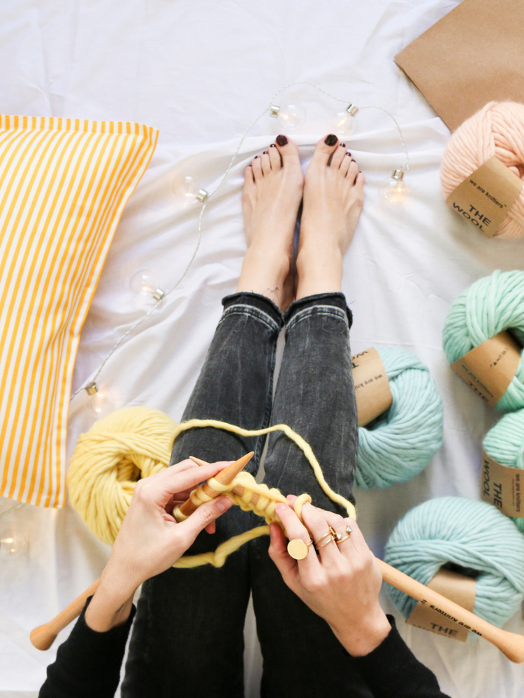 We Are Knitters: craft your joy with yarn and easy and advanced patter